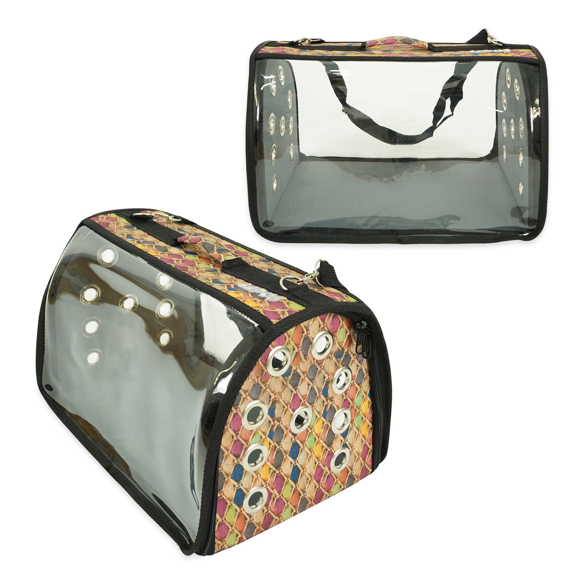 SUSSEXHOME Pets Small Pet Carrier For Small Dogs And Cats - Waterproof ...