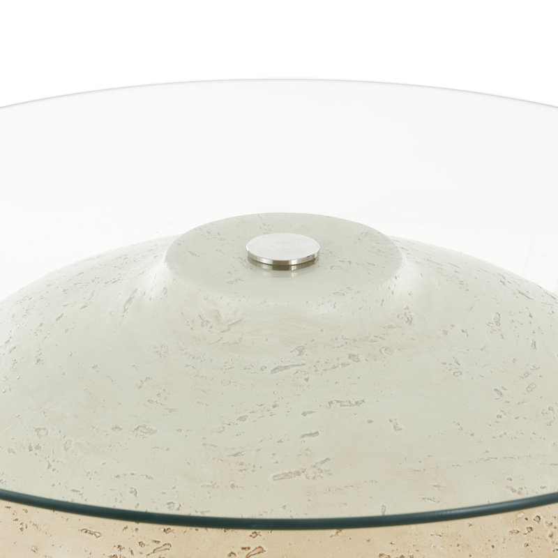 Brayden Studio® Cole And Grey Resin Wide Living Room Coffee Table With ...