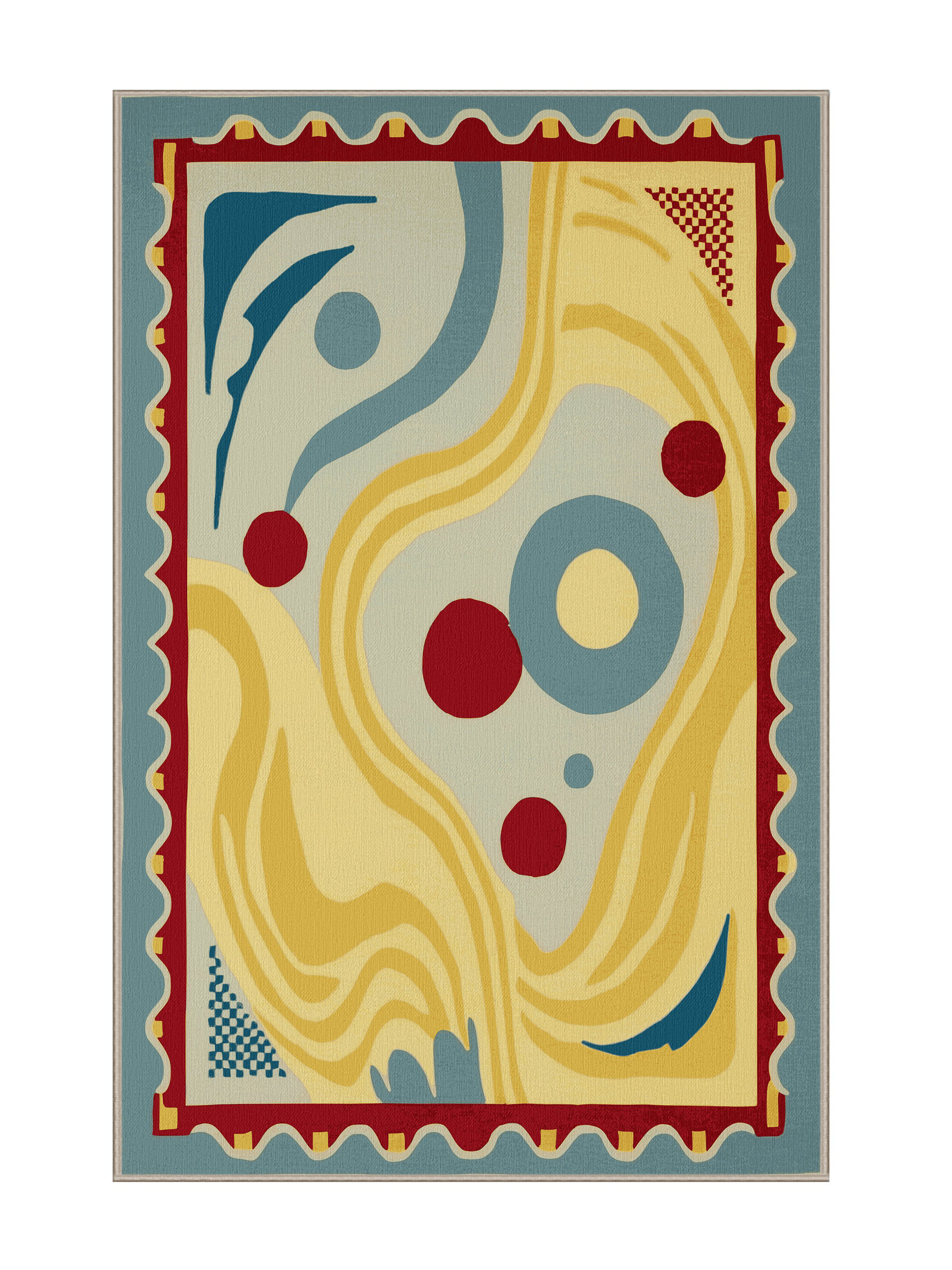 Wrought Studio™ Lively Loop Rug | Wayfair