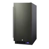 Summit Appliance Basalt 4.72 Cubic Feet Frost-Free Undercounter Upright ...
