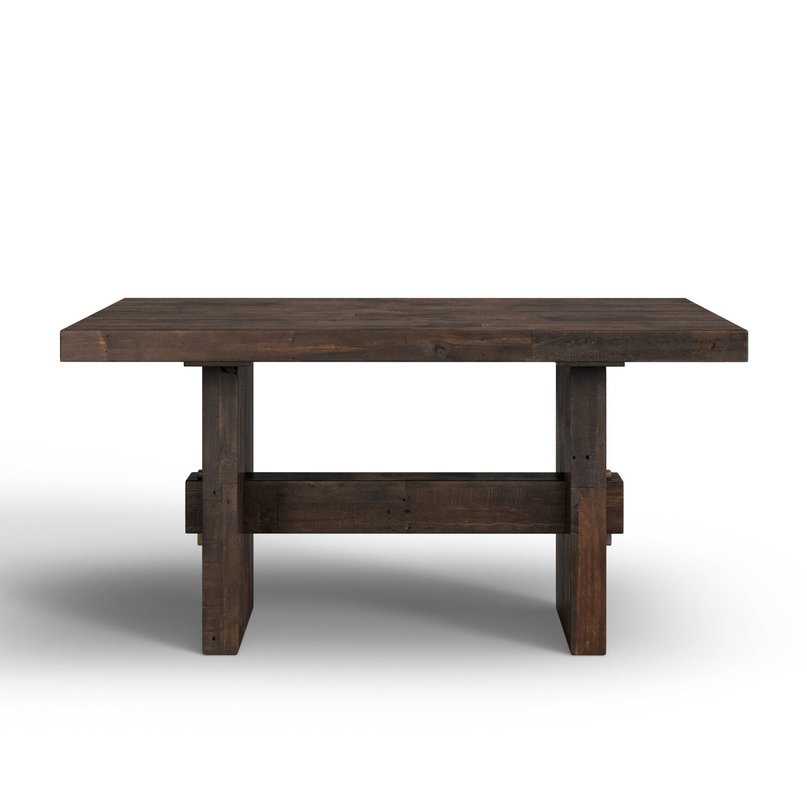 Birch Lane™ Franconia Mixed Reclaimed Wood Trestle Dining Table | Birch Lane
