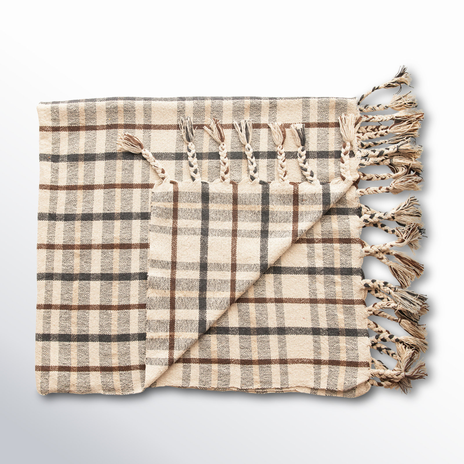 Joss & Main Enny Tassels Throw | Wayfair