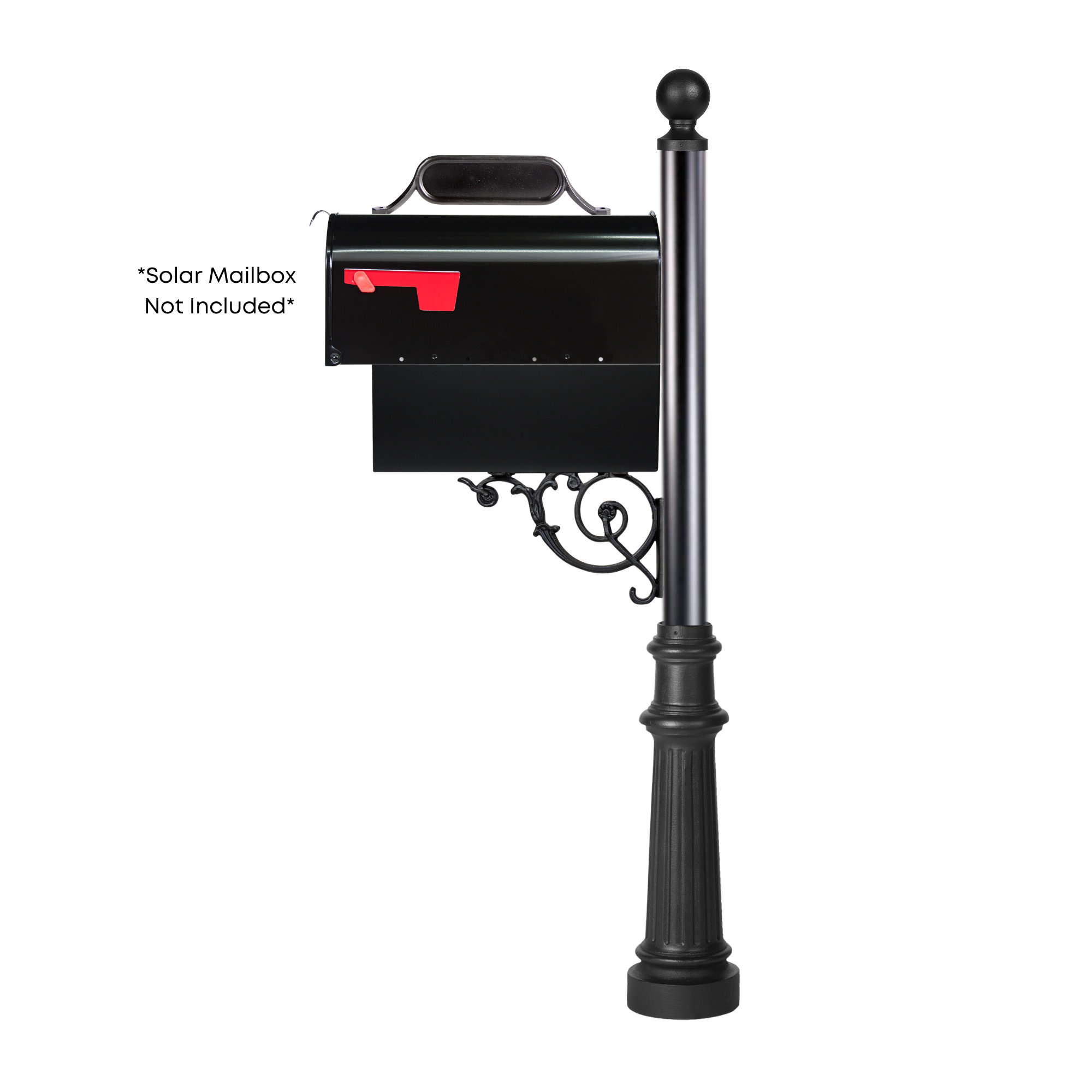 Imperial Mailbox Systems Post Mounted Mailbox | Wayfair