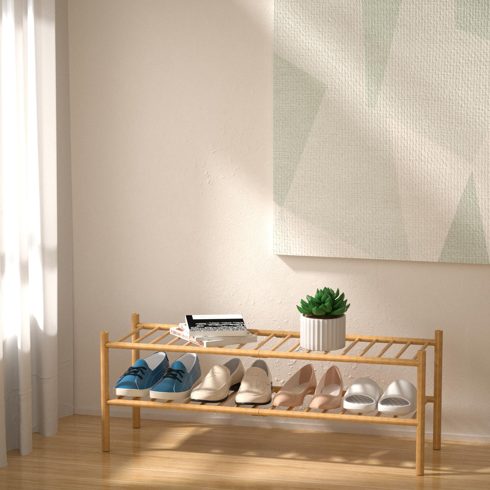 Union Rustic Family entrance channel, household commercial thick bamboo ...