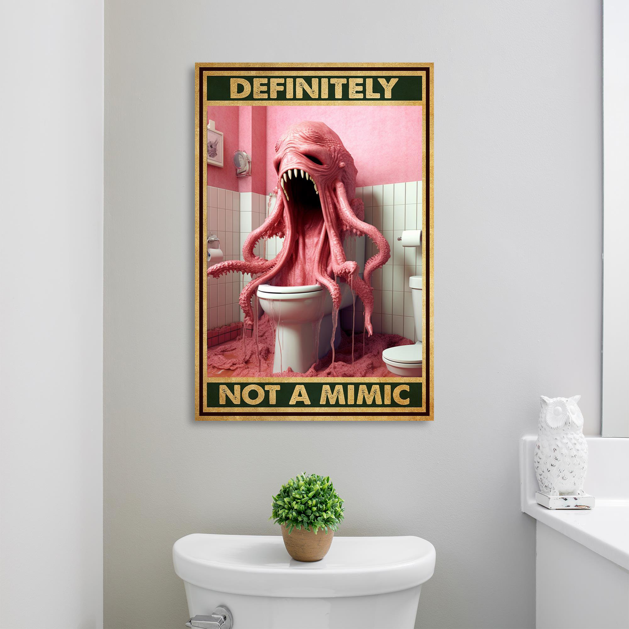 Trinx Definitely Not A Mimic - 1 Piece Rectangle Graphic Definitely Not ...