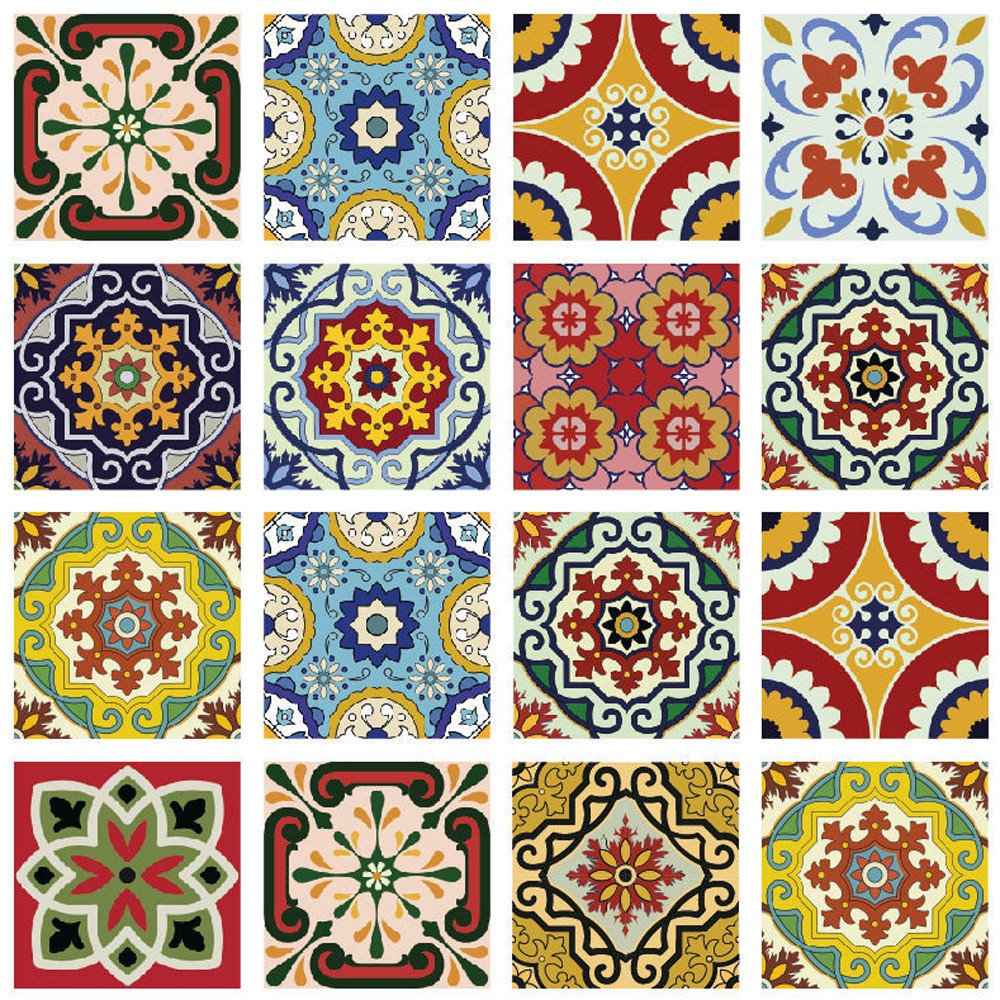 Lux Comforts 5" X 5" Mediterra Mosaic Peel and Stick Tiles | Wayfair