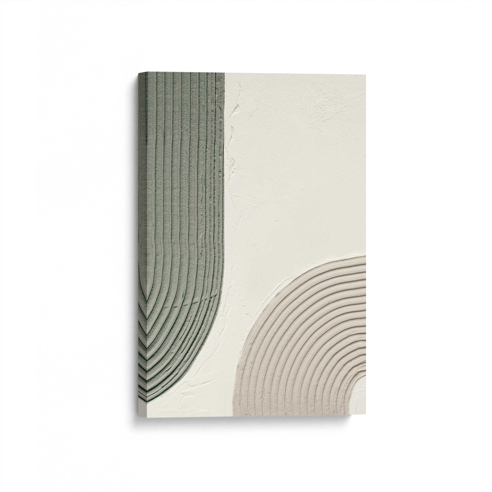 Wrought Studio™ Minimalist Arched Patterns Rolled Canvas | Wayfair