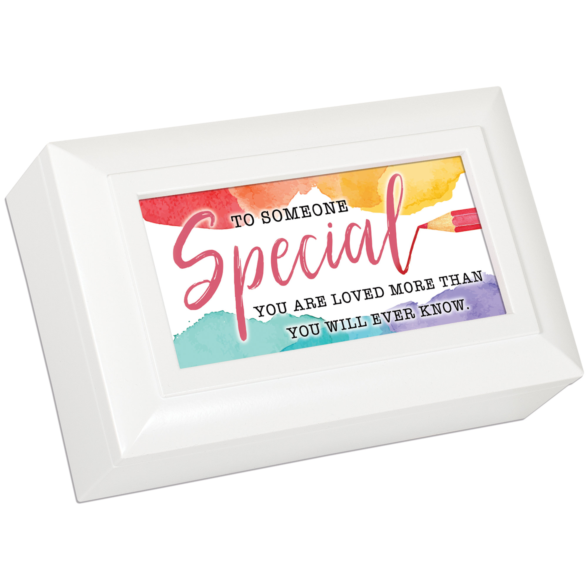 Trinx Petite Keepsakebox Someone Special White - Wayfair Canada