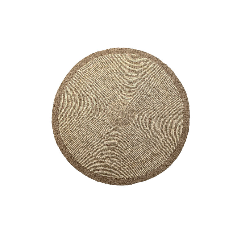 Highland Dunes Carpet Seagrass Corn Fiber 150X1x150 Beige | Wayfair.co.uk