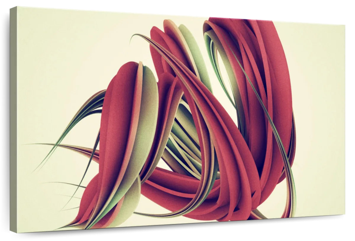 Wade Logan® Avery Abstract Twisted Shape | Wayfair
