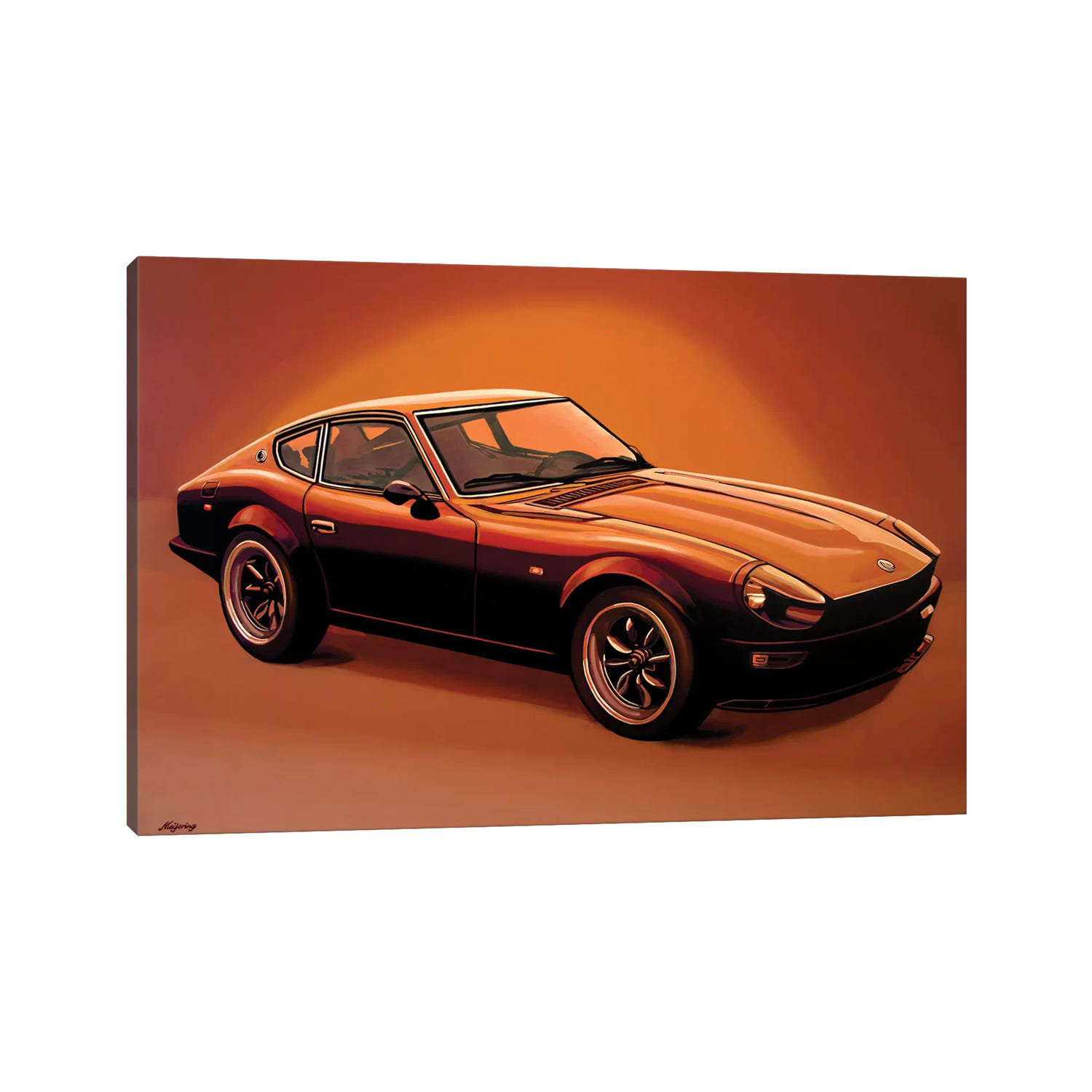 East Urban Home Datsun 240Z 1970 by Paul Meijering - Wrapped Canvas ...