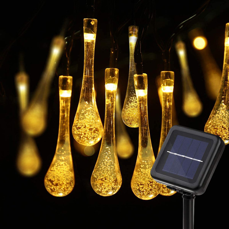 Wildon Home® Watsons 20' Outdoor LED Solar Powered 30 - Bulb Fairy ...