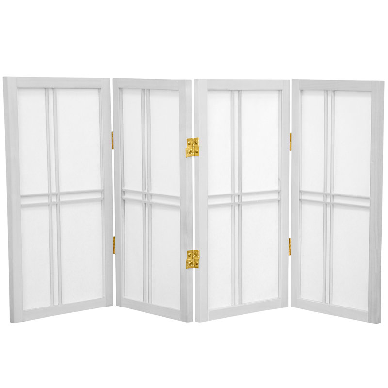 Winston Porter Keitez 24" H Short Folding Screen & Reviews | Wayfair
