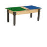 Wood Designs Rectangle Time-2-Play Table with a trough, a LEGO ...
