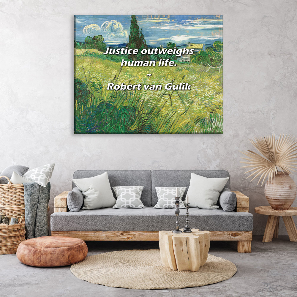 World Menagerie Artsy Quote "Justice outweighs human life." By Robert ...