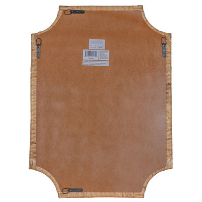 Joss & Main Citrine Rattan Scalloped Wall Mirror & Reviews | Wayfair