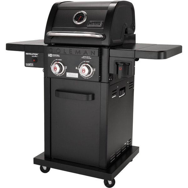 Coleman Revolution 2-Burner 30,000 BTU BBQ Gas Grill with 440-Sq. In ...