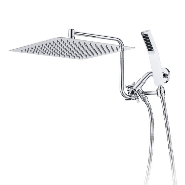 Hskbath Full/Standard Adjustable Shower Head 2.0 GPM GPM | Wayfair