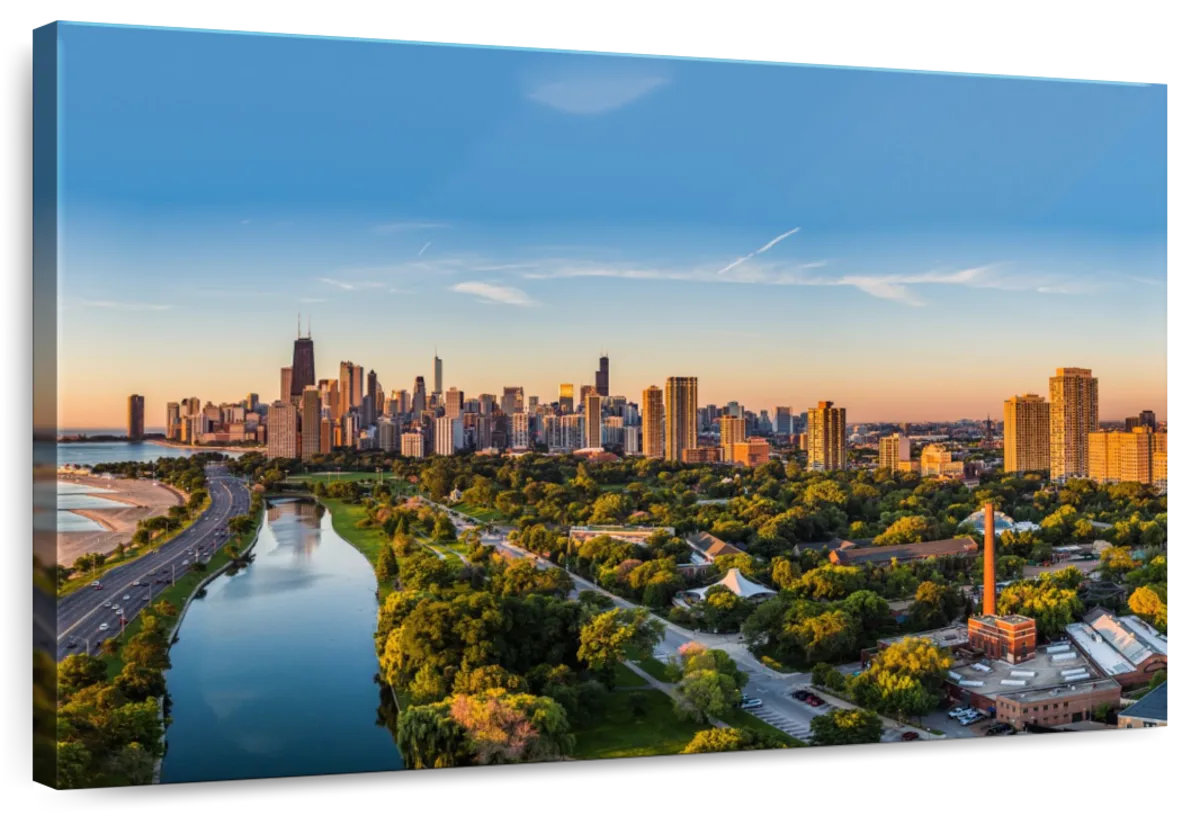 Ebern Designs Nicci Chicago Sunset Trip | Wayfair