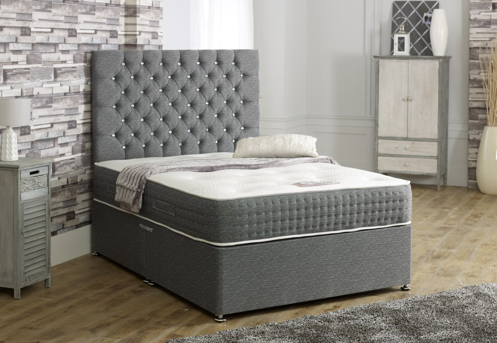 Marlow Home Co. Jeremy Memory Pocket 2000 Divan Bed | Wayfair.co.uk
