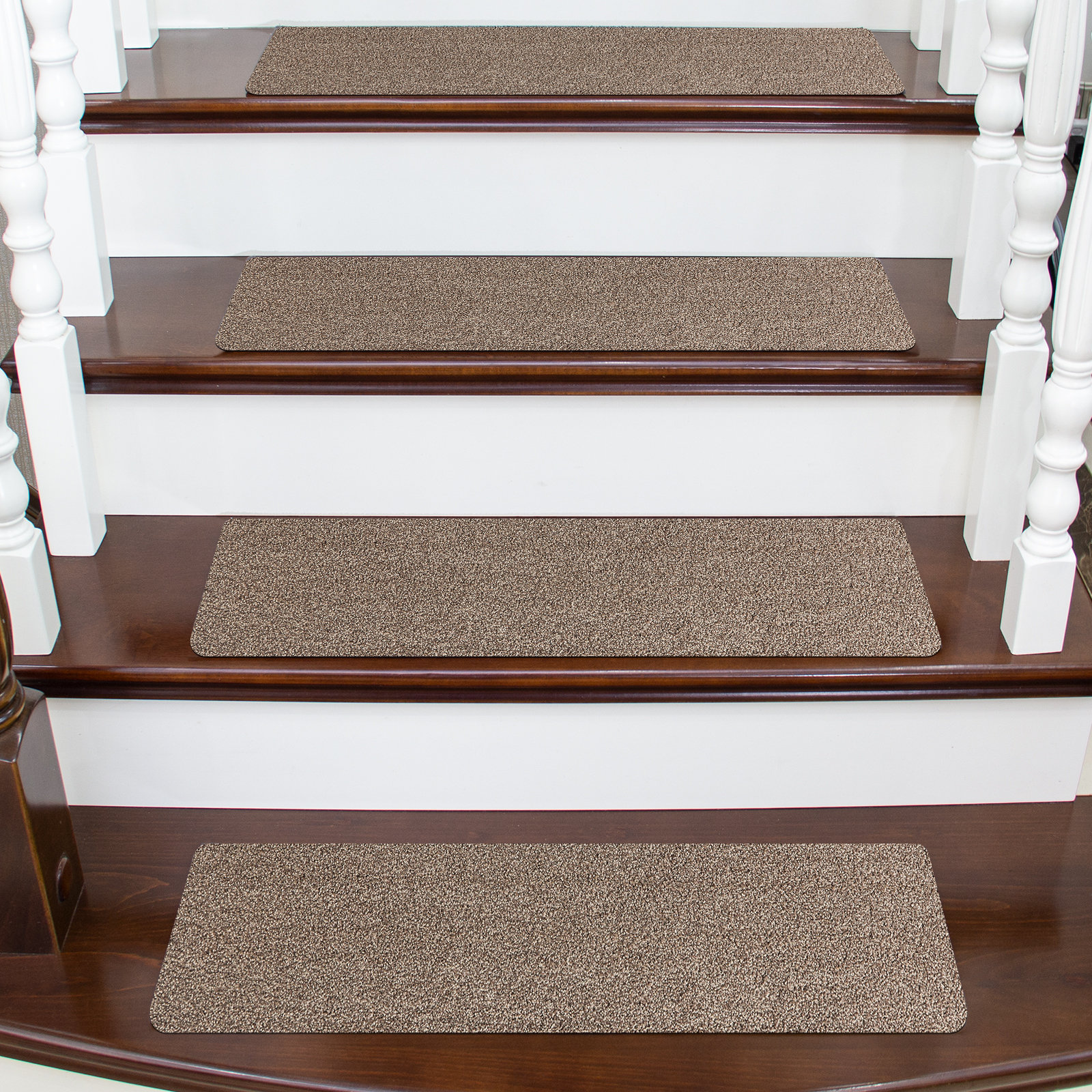 Latitude Run® Nalesha Edging Stair Treads Non-Slip Carpet Mat Indoor ...