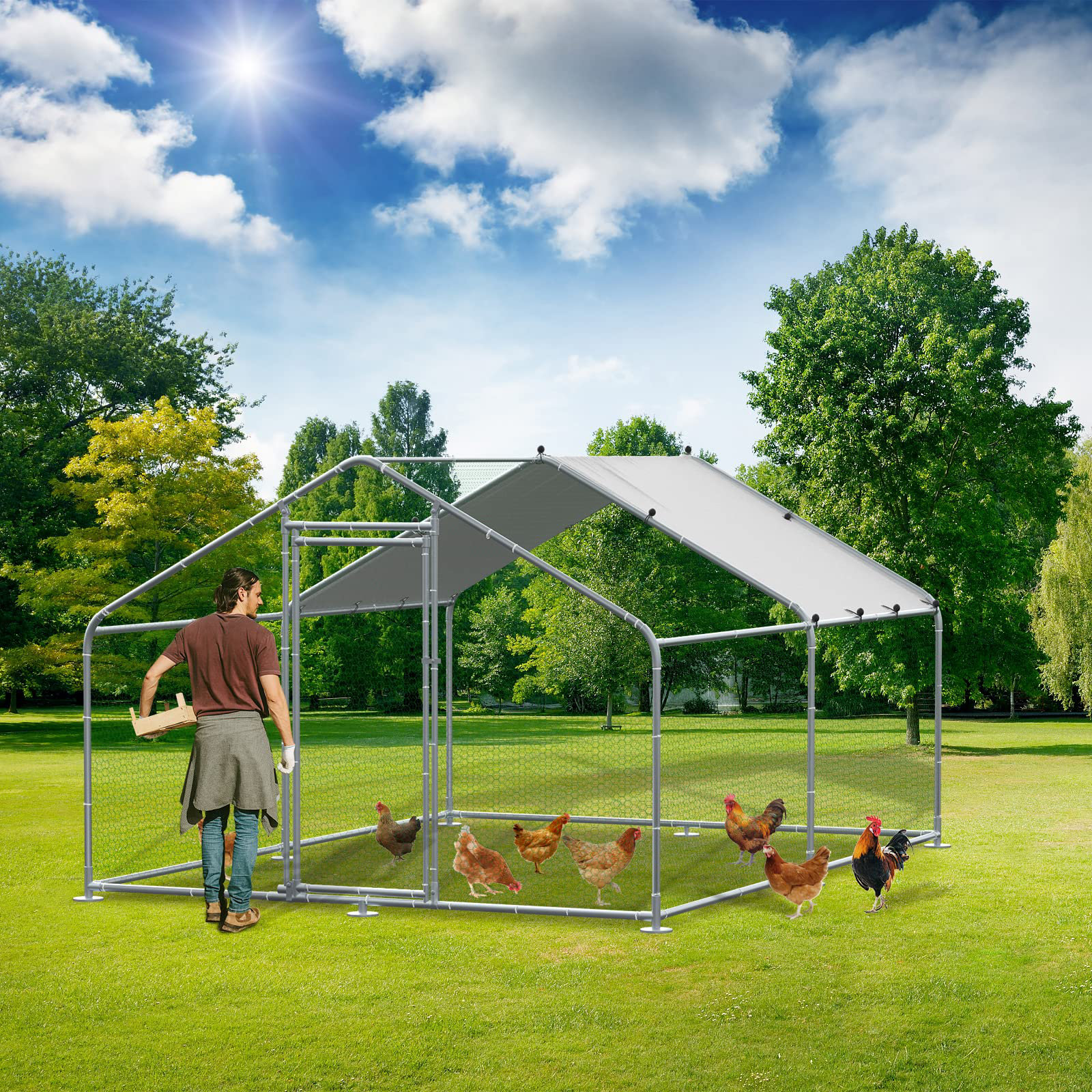 Tucker Murphy Pet™ Chiriac Chicken Run & Reviews | Wayfair