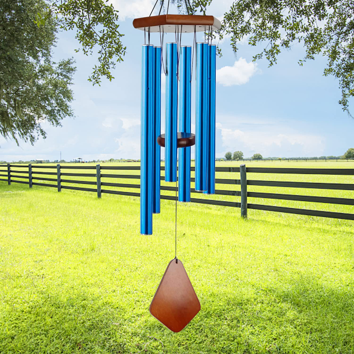 Arlmont & Co. Memorial Wind Chimes Outdoor Deep Tone, Wind Chime For ...