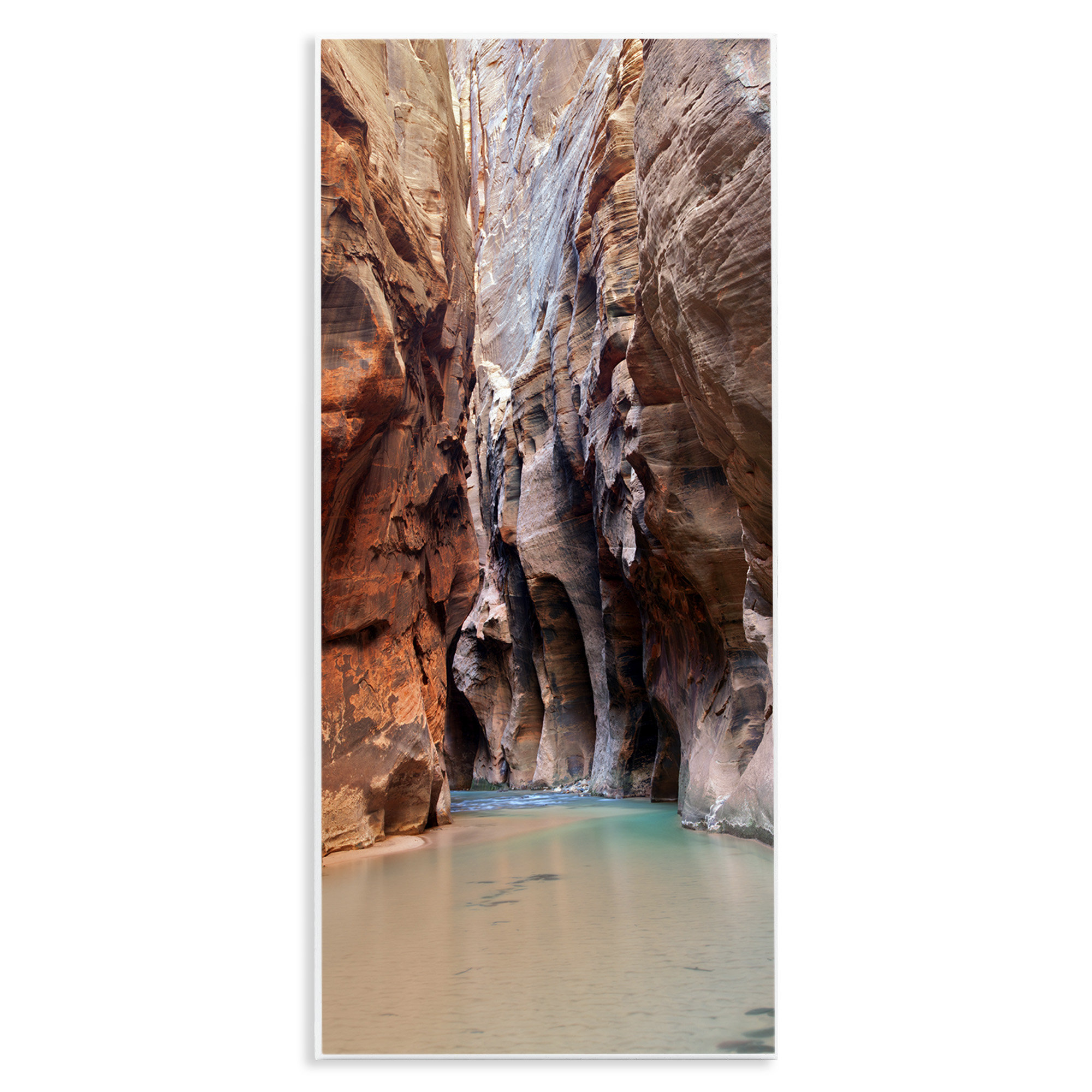 Stupell Industries Au-539-Giclee Zion National Park Cliffs by Dennis ...