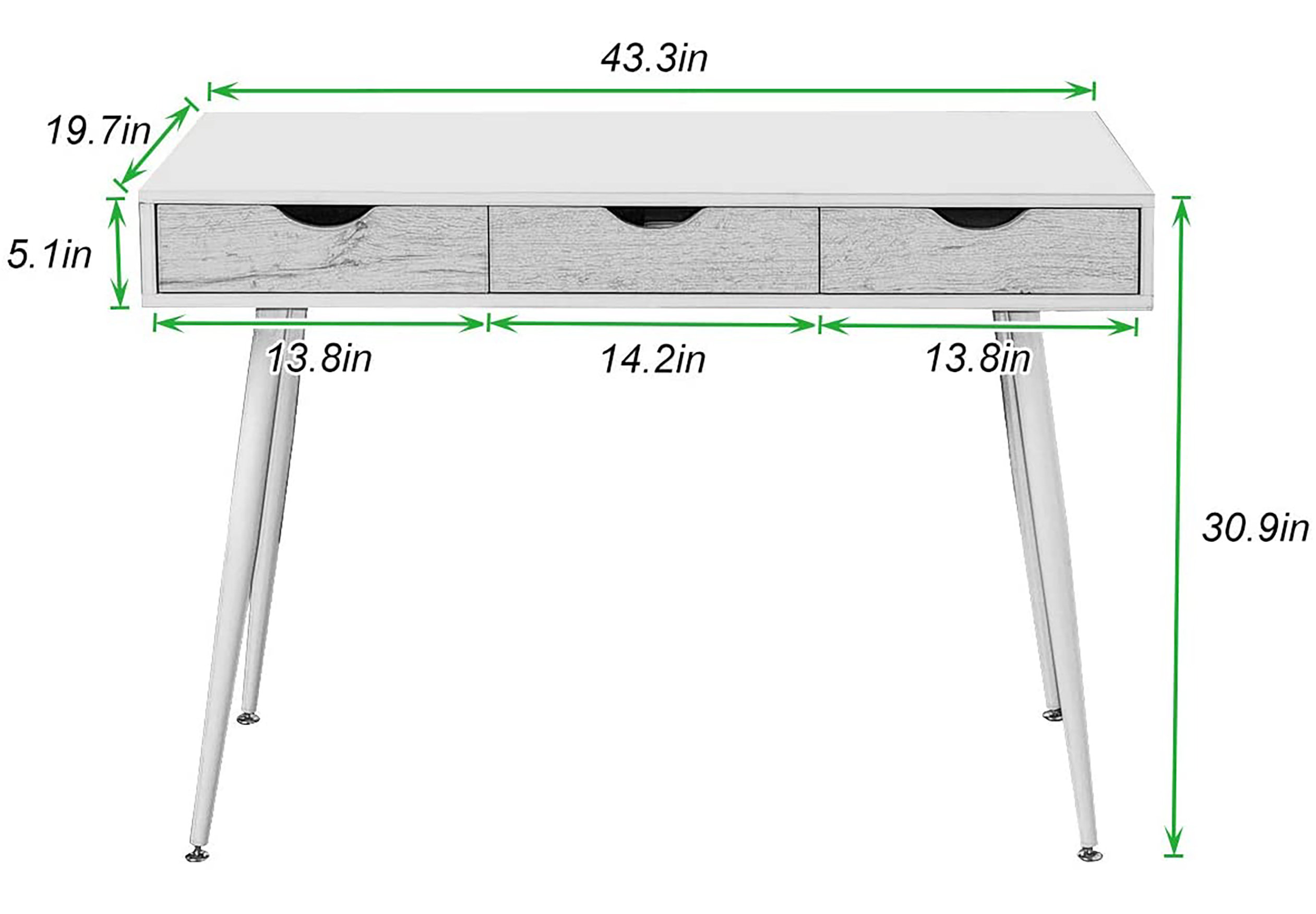 George Oliver Clyte Desk & Reviews | Wayfair