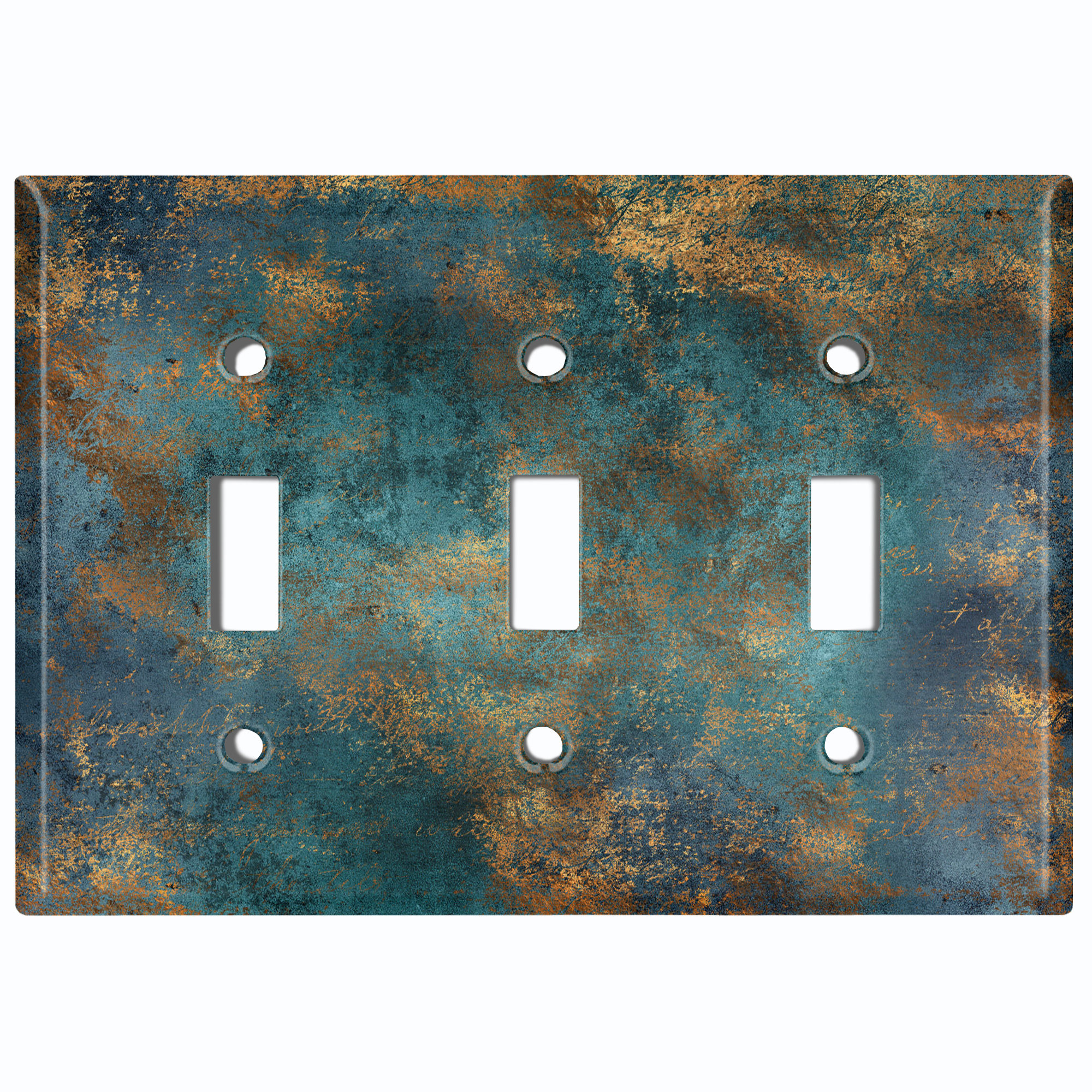 WorldAcc 3-Gang Toggle Light Switch Wall Plate | Wayfair