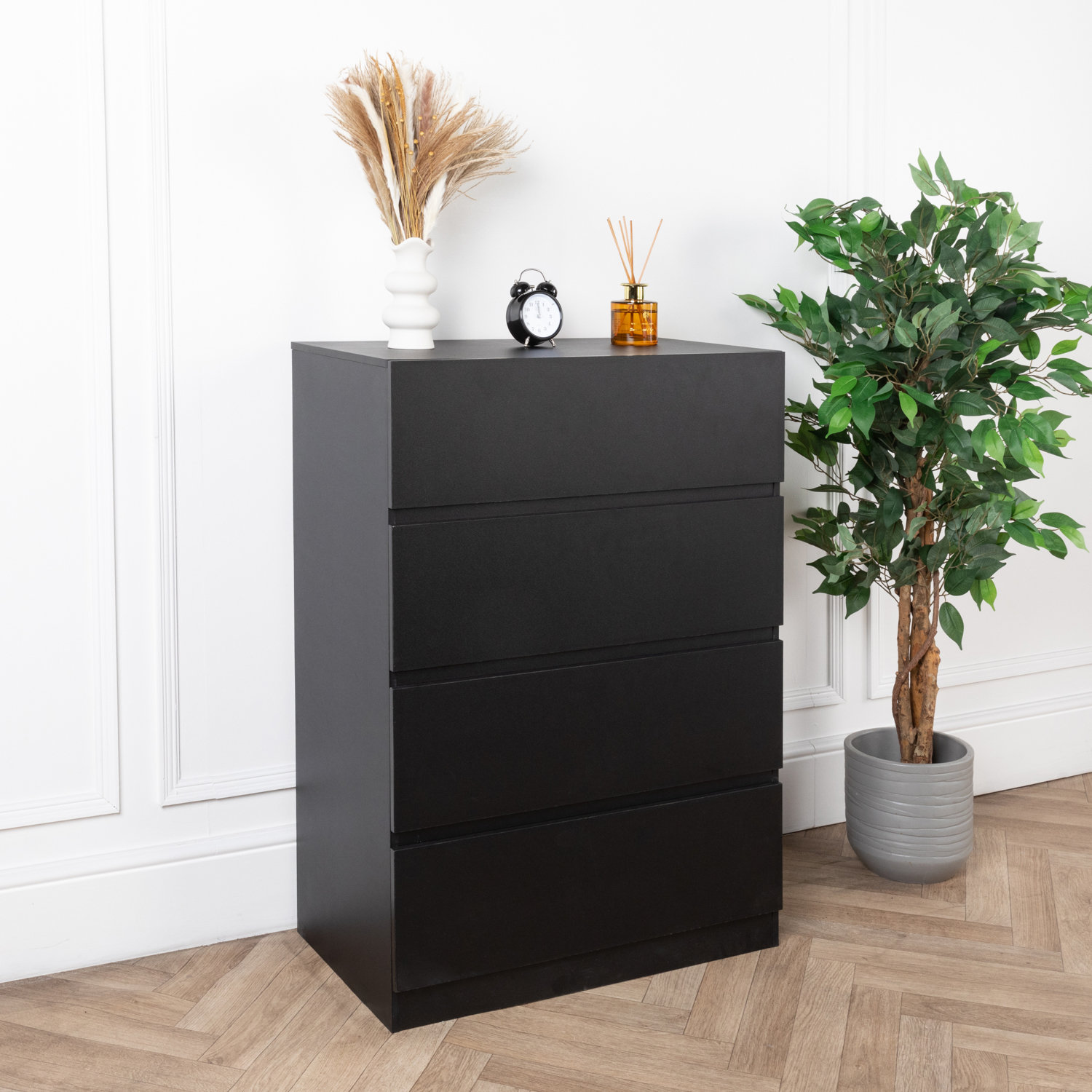 Latitude Run Aneesaa 4 Drawer 70cm W Chest | Wayfair.co.uk
