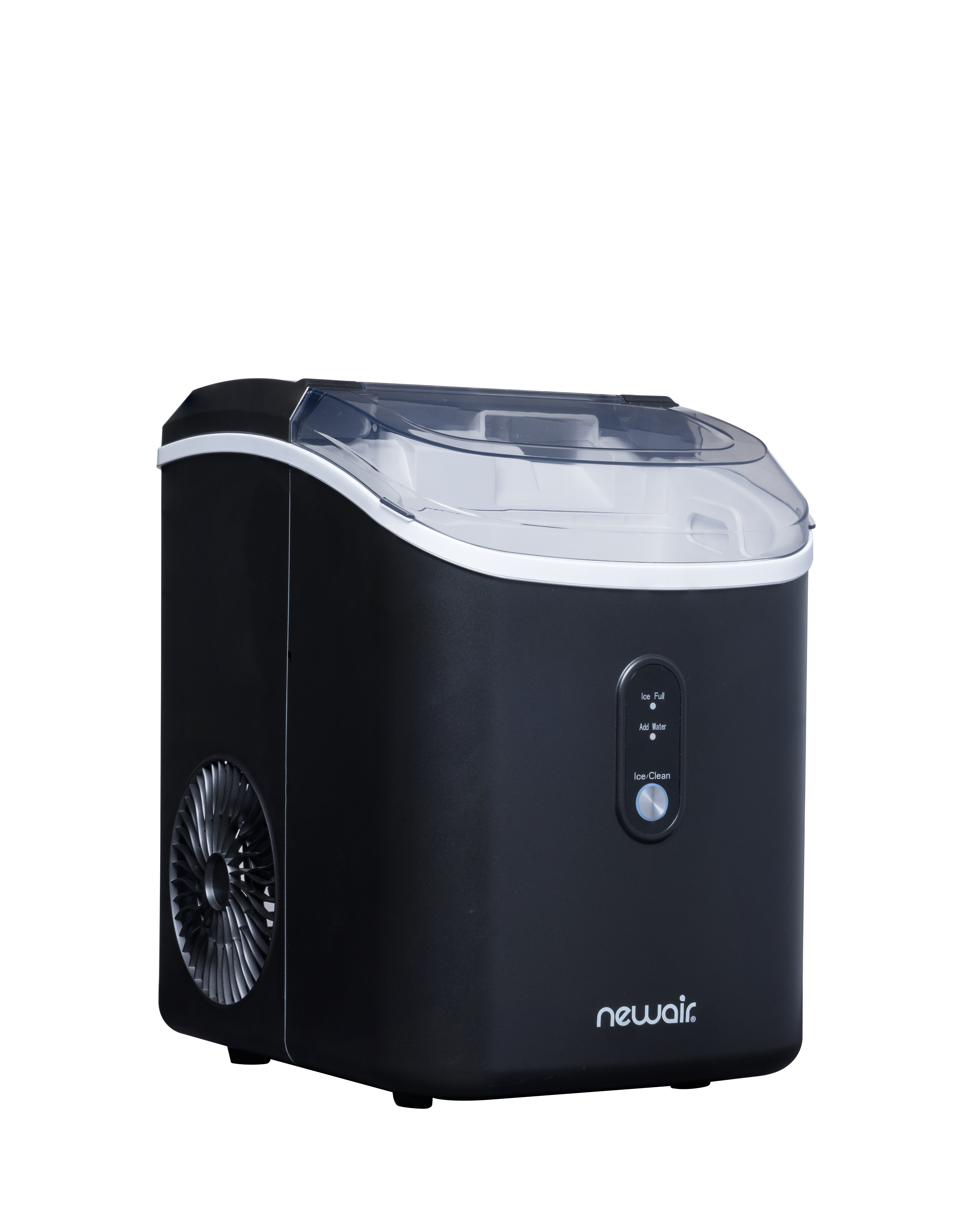 Newair 26 lbs Countertop Nugget Ice Maker, Sonic Ice Machine in Matte ...