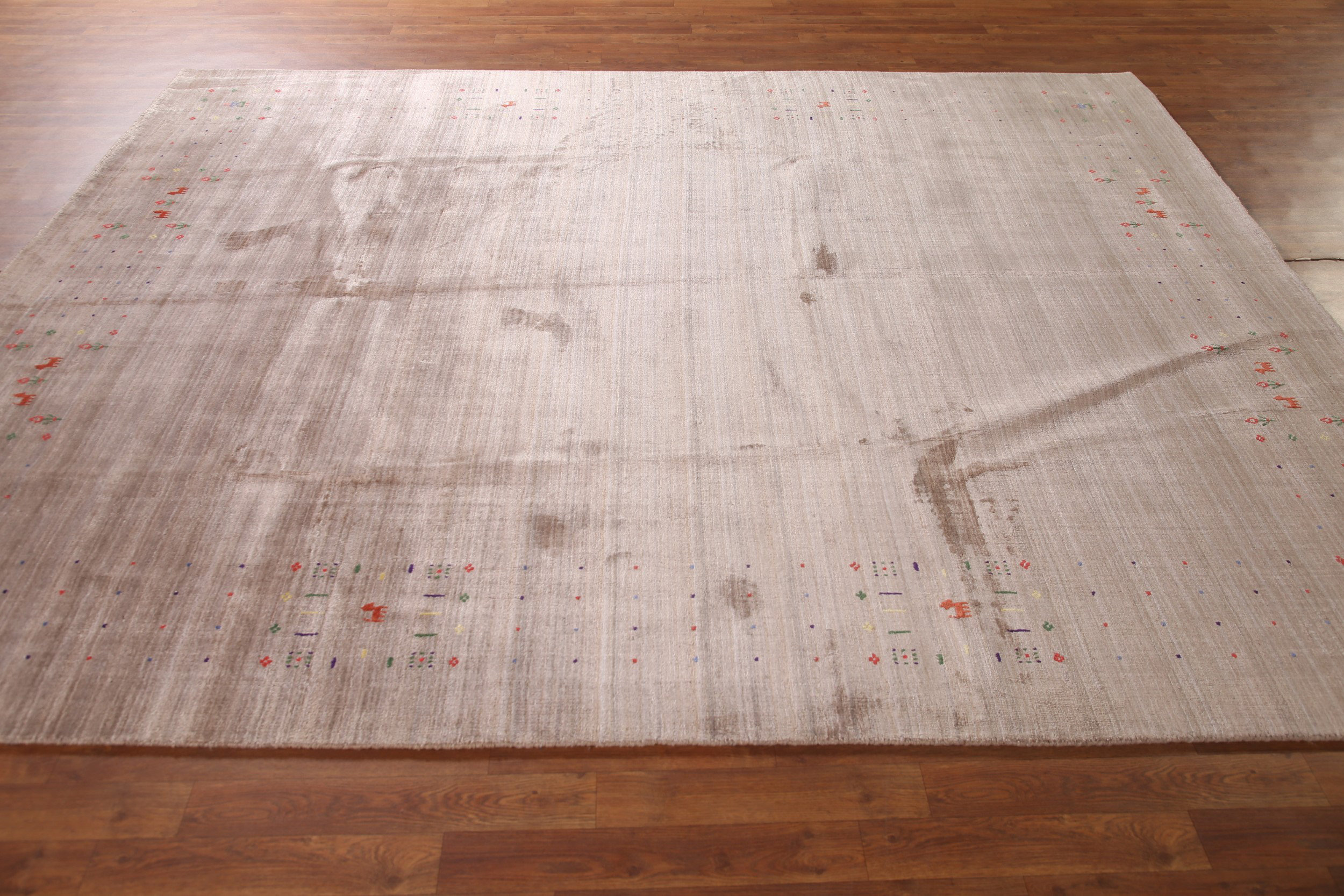 Isabelline Handmade Gabbeh Oriental Area Rug 8x10 | Wayfair