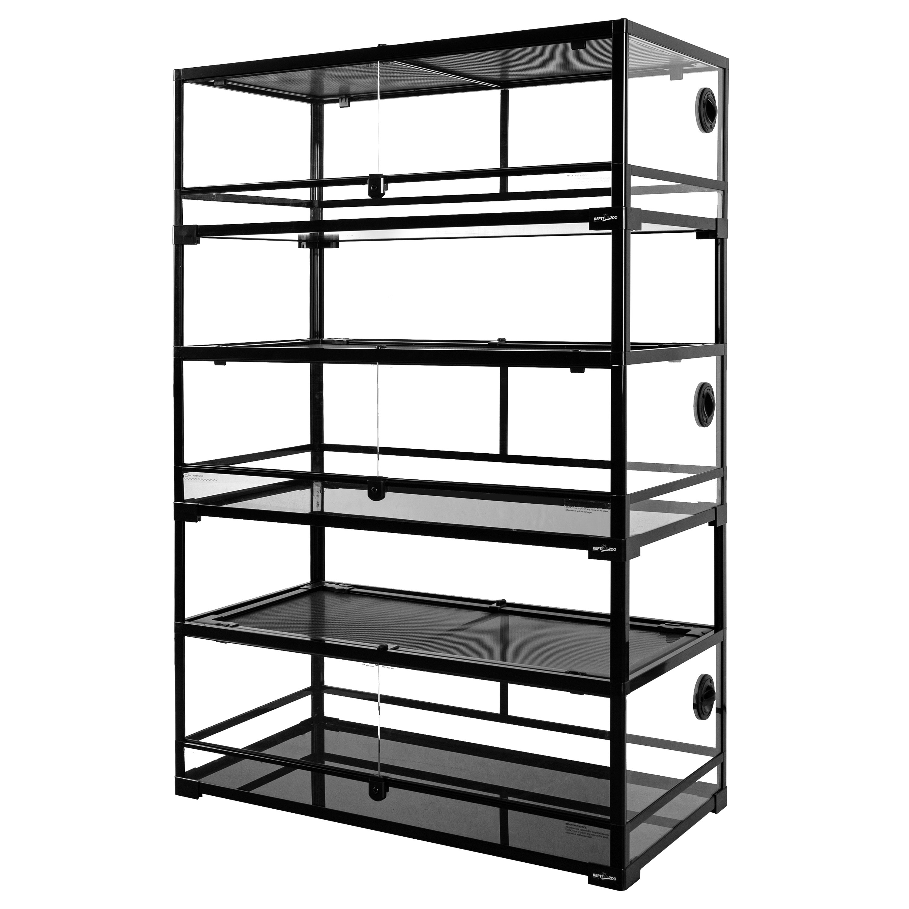 REPTIZOO REPTI ZOO 36 In Reptile Terrarium Stackable Low Habitat with ...