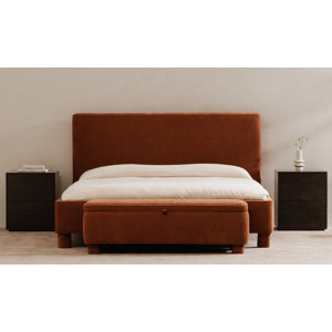 Joss & Main Edmore Upholstered Platform Bed | Wayfair
