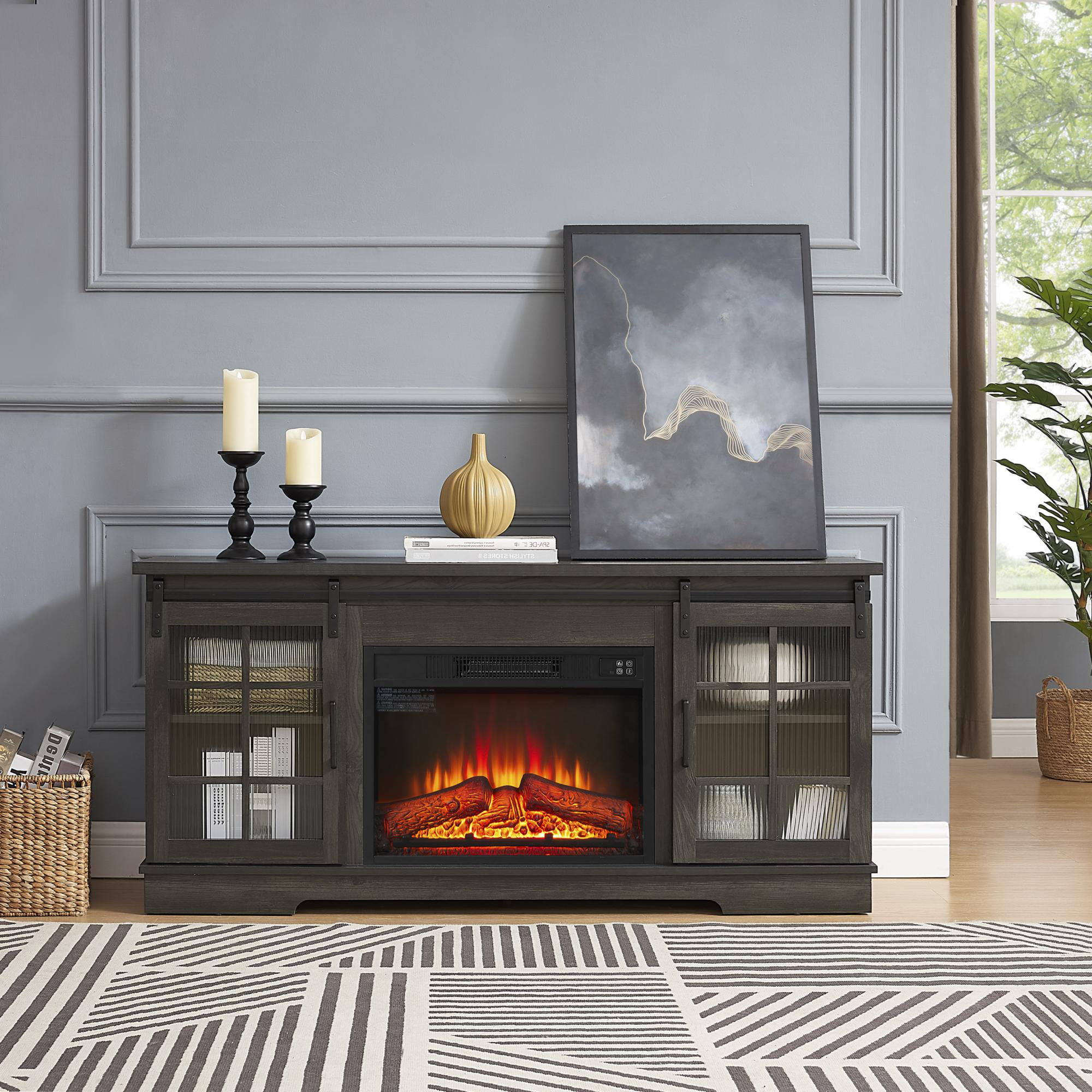 Lark Manor Maxille Media Center | Wayfair