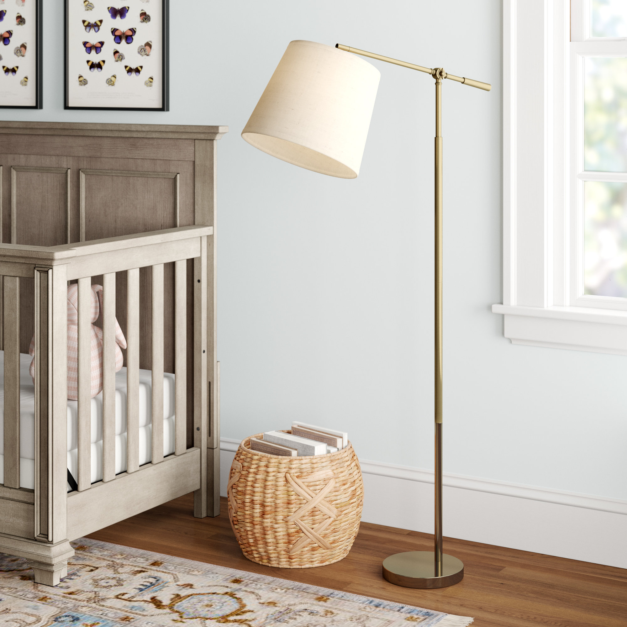 Charlton Home® Portobello 59" Task Floor Lamp & Reviews | Wayfair
