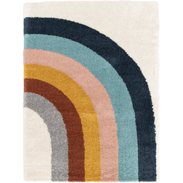 Blue Elephant Camilo Blue/Pink/Brown/Grey Rug & Reviews | Wayfair.co.uk