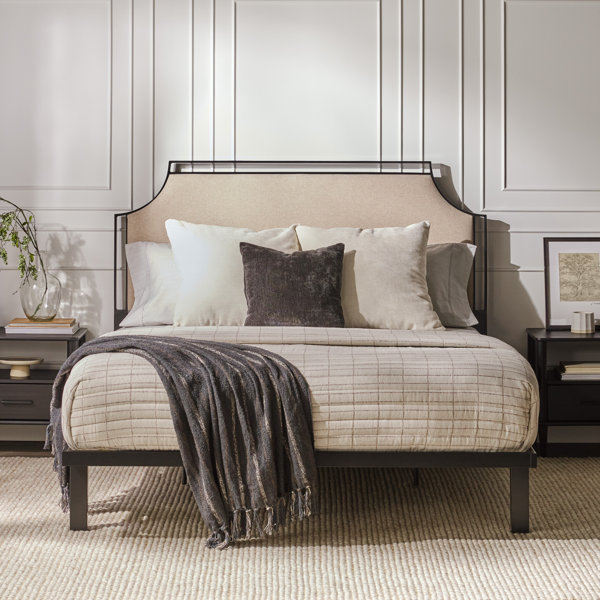 Hokku Designs Jerwan Upholstered Platform Bed | Wayfair