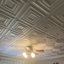 A La Maison Ceilings Chestnut Grove 1.6 ft. x 1.6 ft. Polystyrene Glue ...