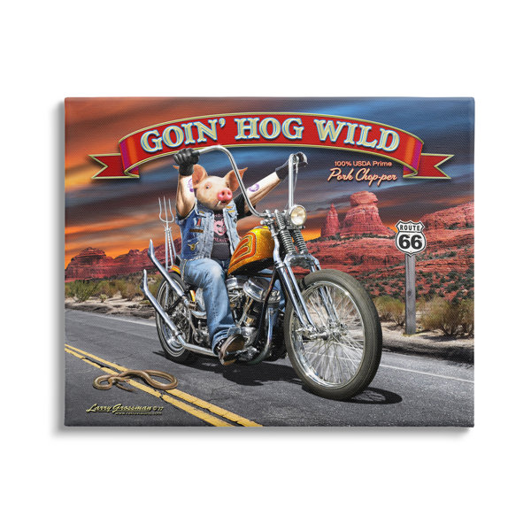 Trinx " Hog Wild Chopper Bike " by Larry Grossman - Wayfair Canada
