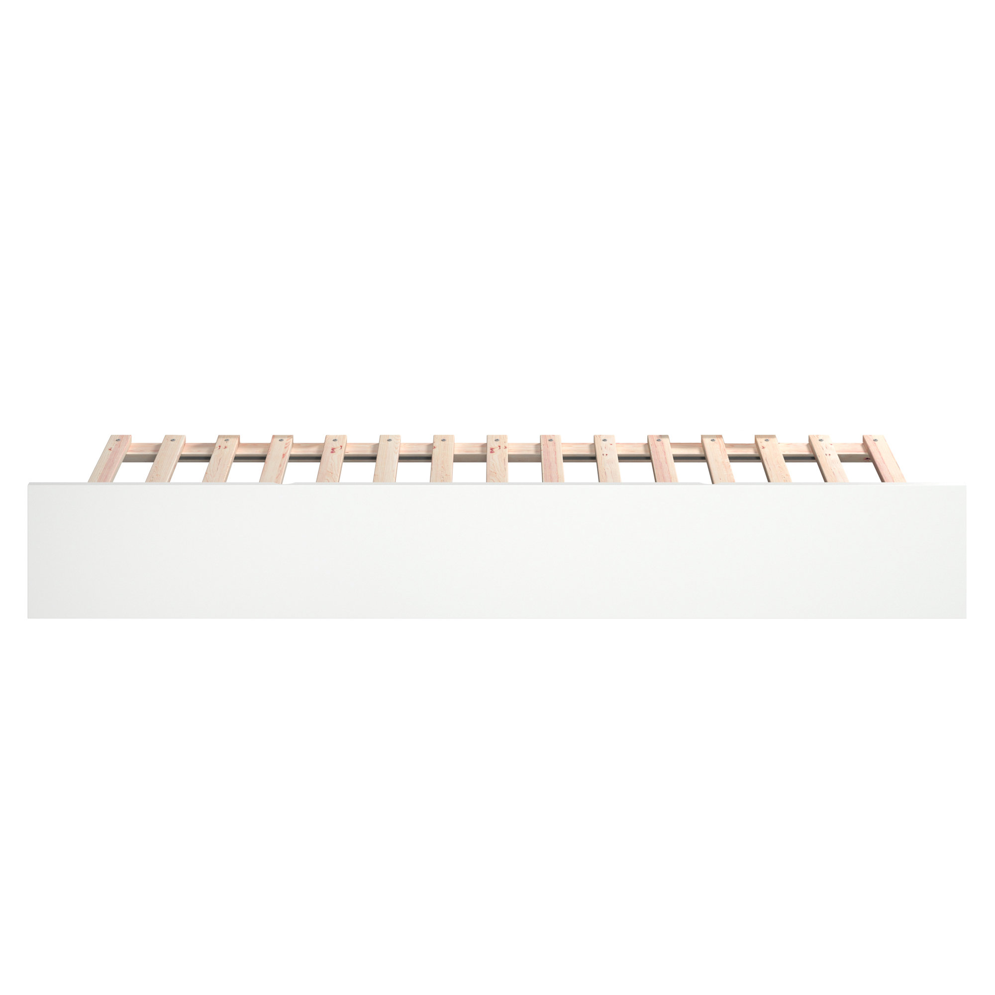 Charlton Home® Rasnick Solid Wood Roll Out Trundle Bed & Reviews | Wayfair