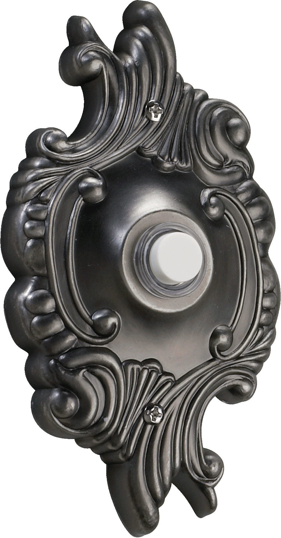 Astoria Grand Opulent Round Push Button in Antique Silver & Reviews ...