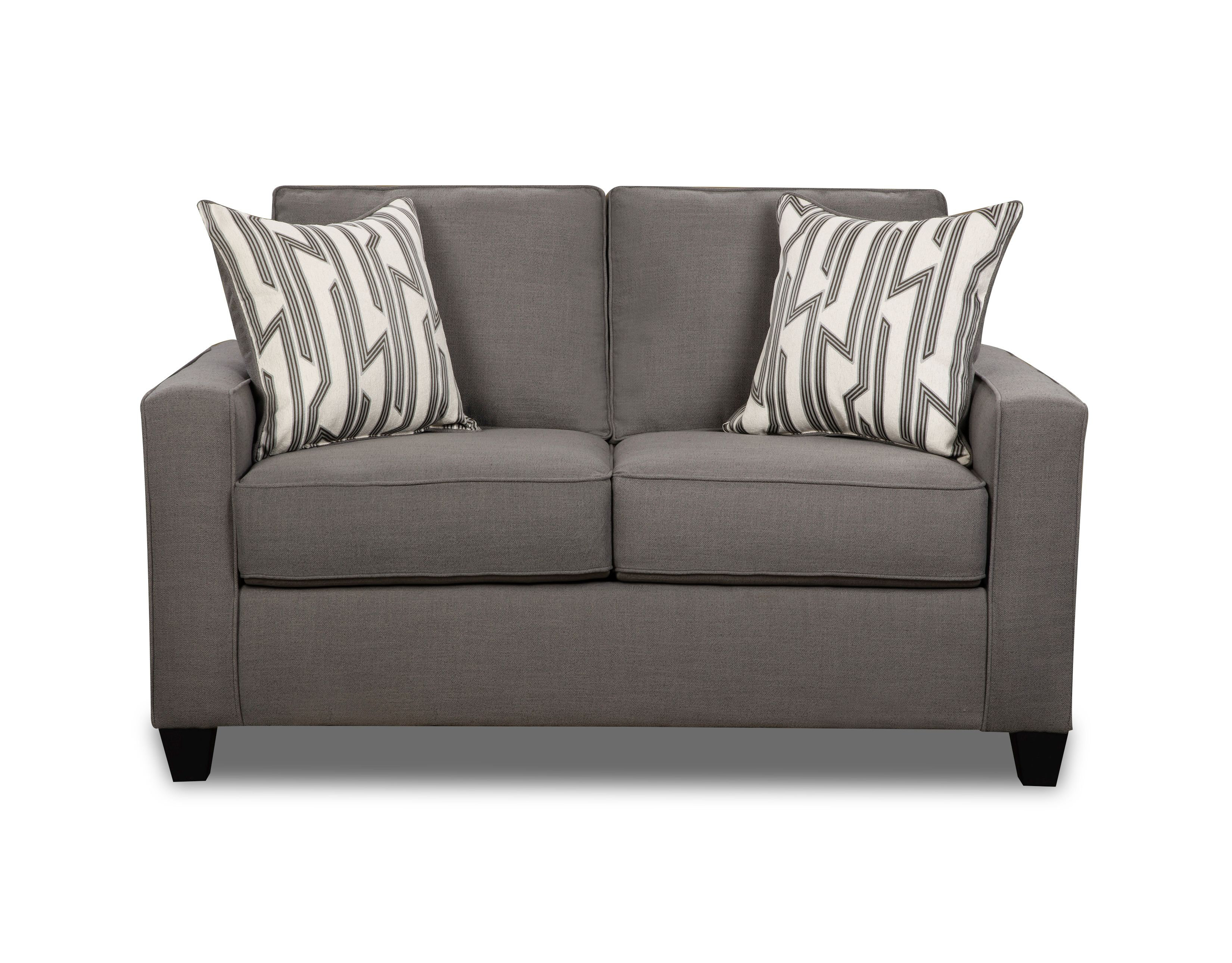 Sand & Stable™ Kamdyn 66" Square Arm Loveseat with Reversible Cushions ...