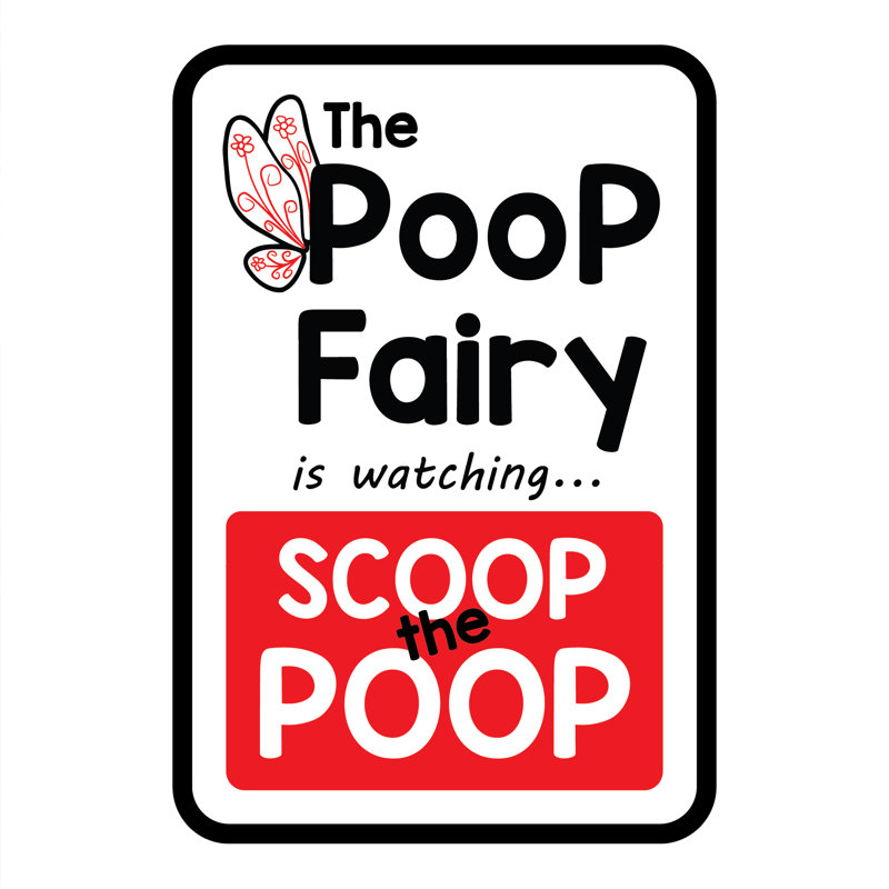 Imagine This Company Poop Fairy Scoop the Poop Mini Garden Sign | Wayfair