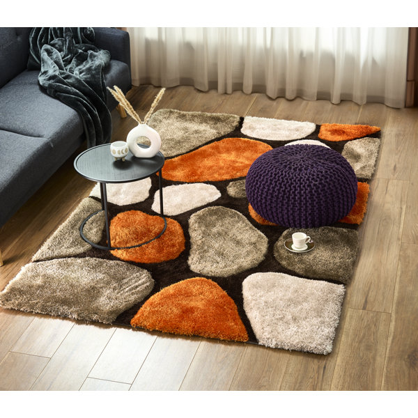 Bravich 3D Hawaii Abstract Hand Woven Hand Tufted Area Rug | Wayfair.co.uk