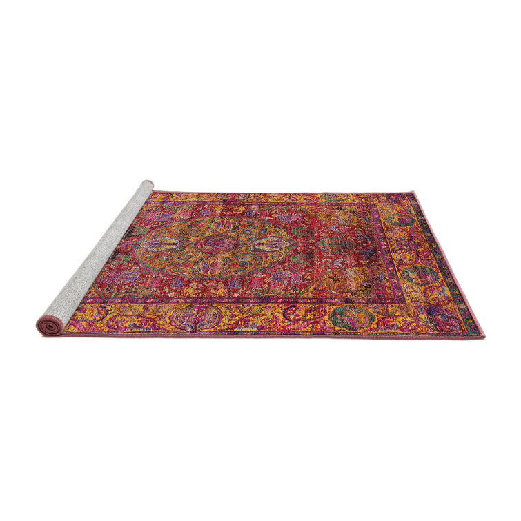 Bungalow Rose Red Rug | Wayfair