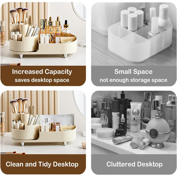 Rebrilliant Priella Plastic Makeup Organizer | Wayfair