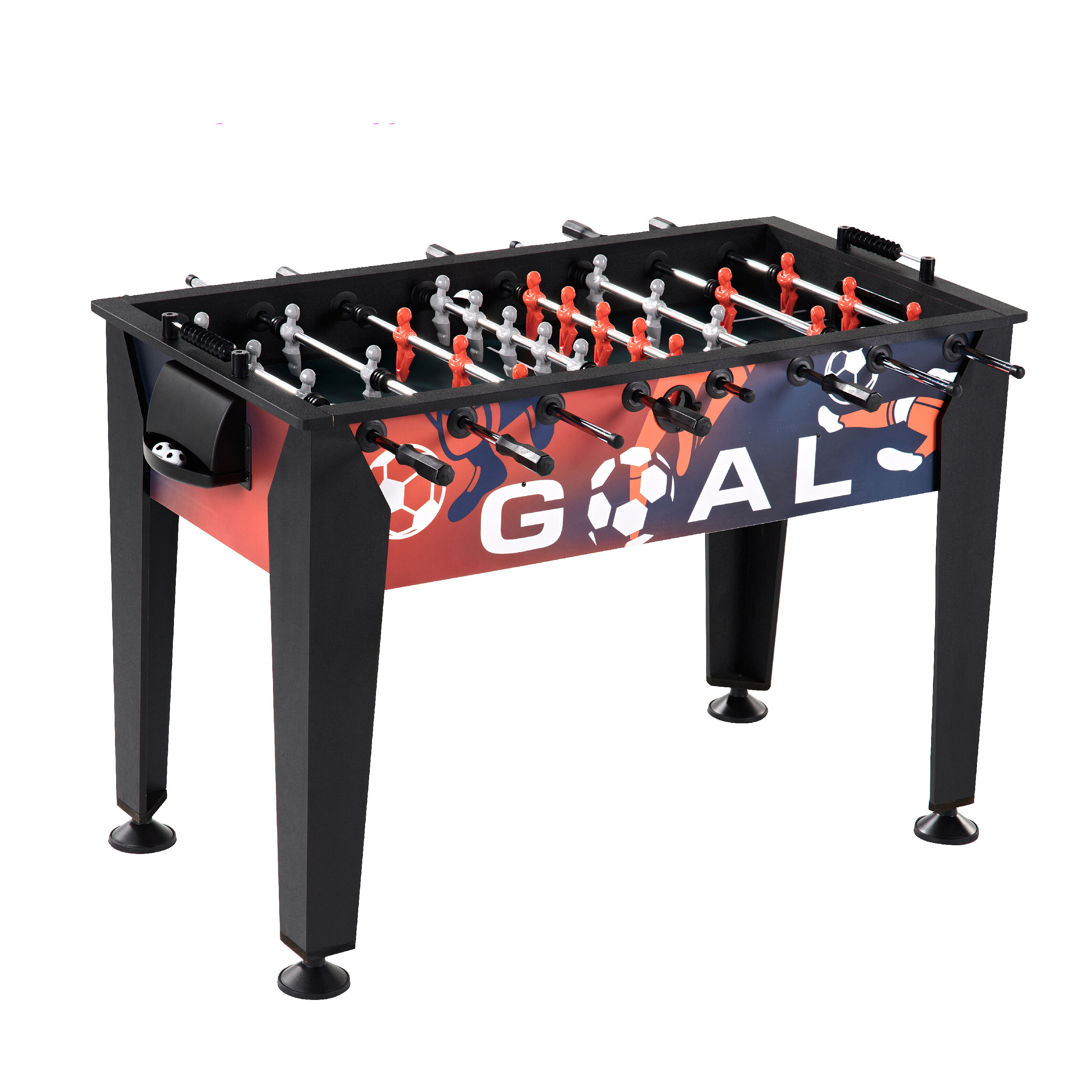 Hall of Games 54" Arcade Foosball Table with 2 Soccer Balls and Easy ...