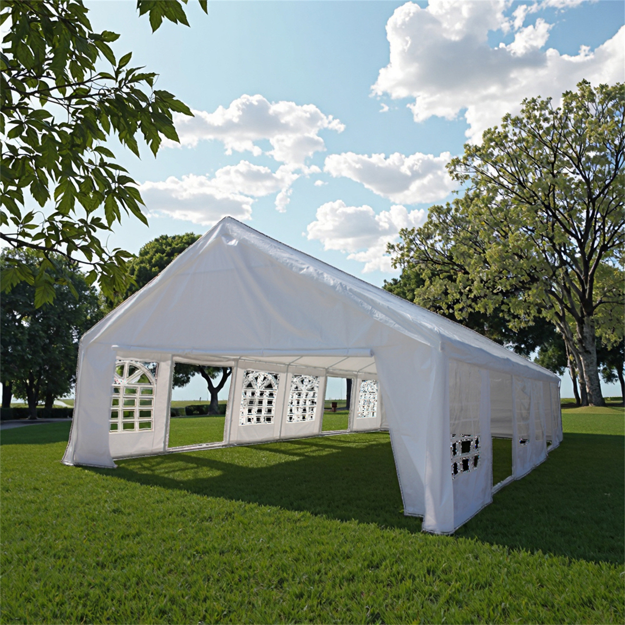 Ceballos 20X40ft Heavy Duty Party Tents Wedding Tents Carports Gazebos ...